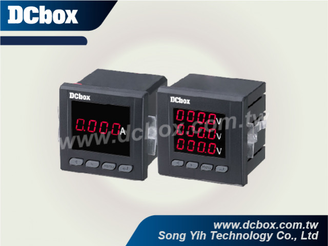 交流電壓電流錶-DCbox提供盤面型數字電錶,電力轉換器,各式近接光電開關